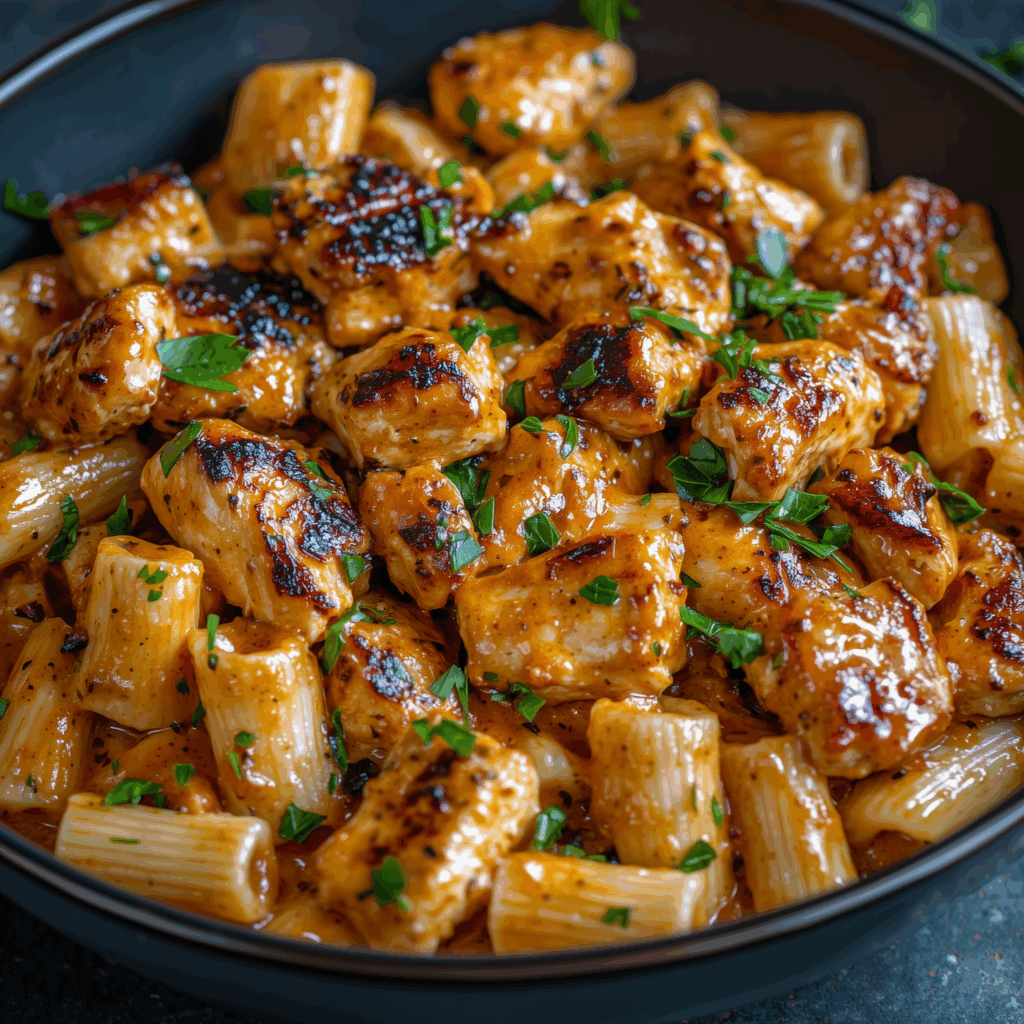 Cajun Chicken Rigatoni Pasta - Gourmet Mastermind